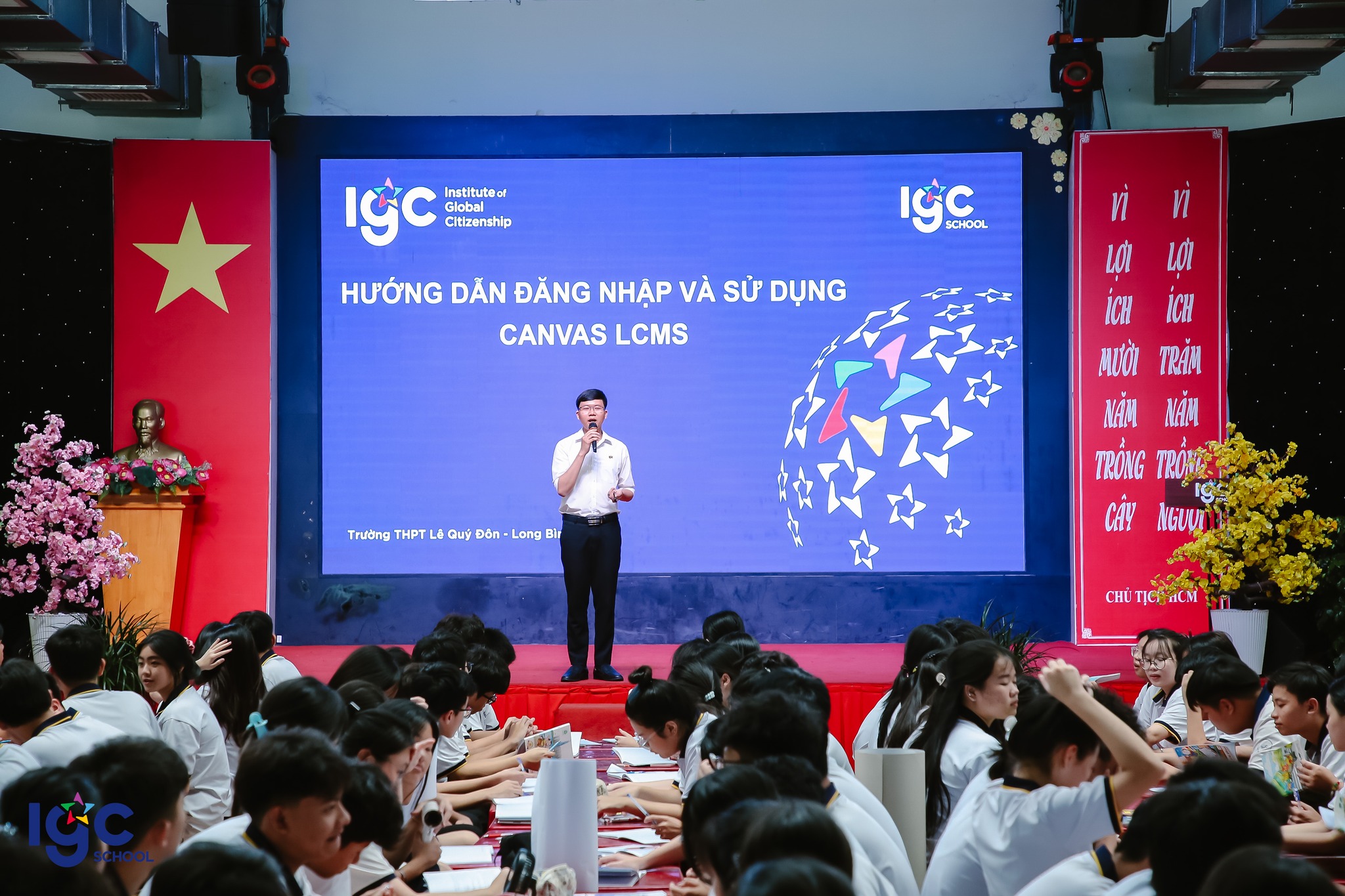 HƯỚNG DẪN ĐĂNG NHẬP VÀ SỬ DỤNG CANVAS LCMS - Trường THPT Lê Quý Đôn ...